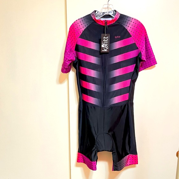 Kafitt | Other | Kafitt Unisex Pro Cyclist Body Skinsuit Seat Pads ...